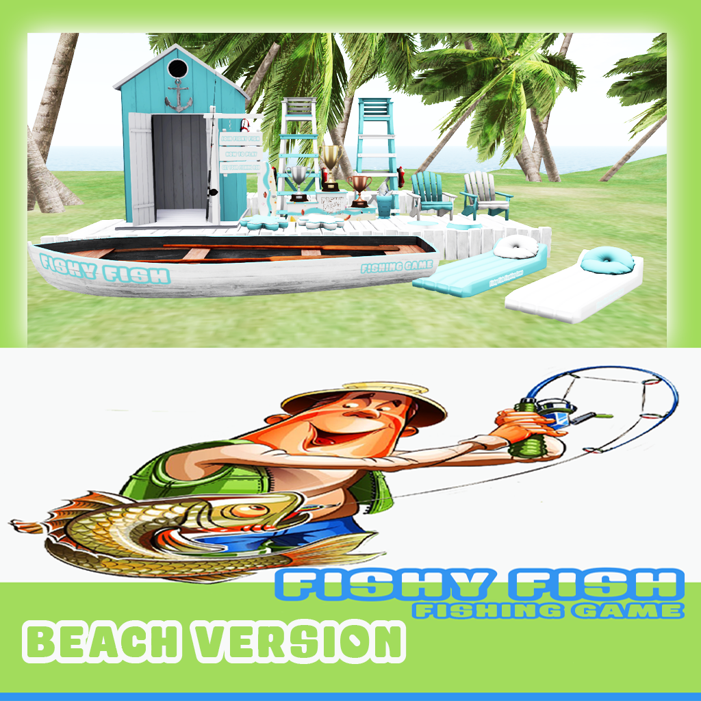 FISHY FISH FISHING GAME BEACH VERSION | Kitely