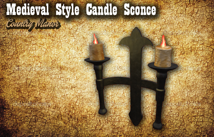Medieval Candle Sconce | Kitely