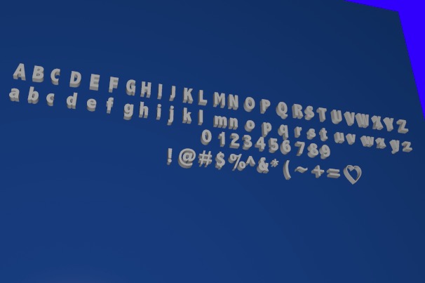 Letters block(full perm) | Kitely