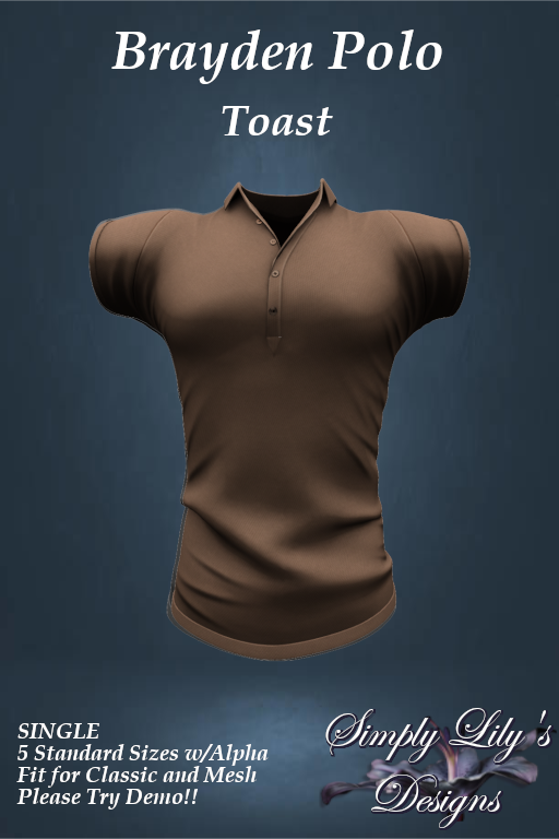 Brayden Men's Polo's Solid Colors | Kitely