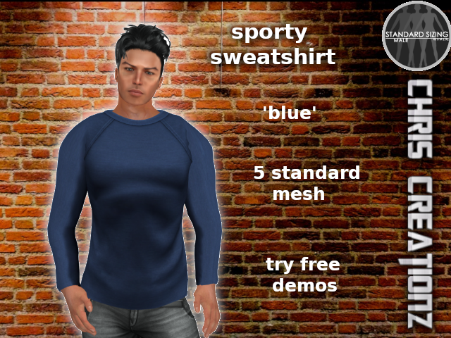 Casual sweater man sportsmanlike, sweatshirt - pullover, uniform colors ...