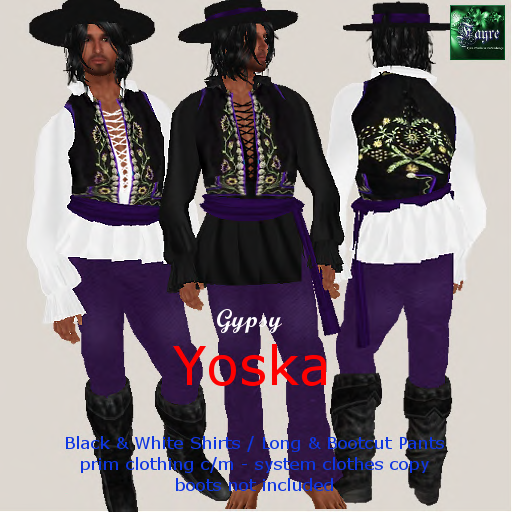 CF Gypsy Yoska Outfit in 5 Colors | Kitely