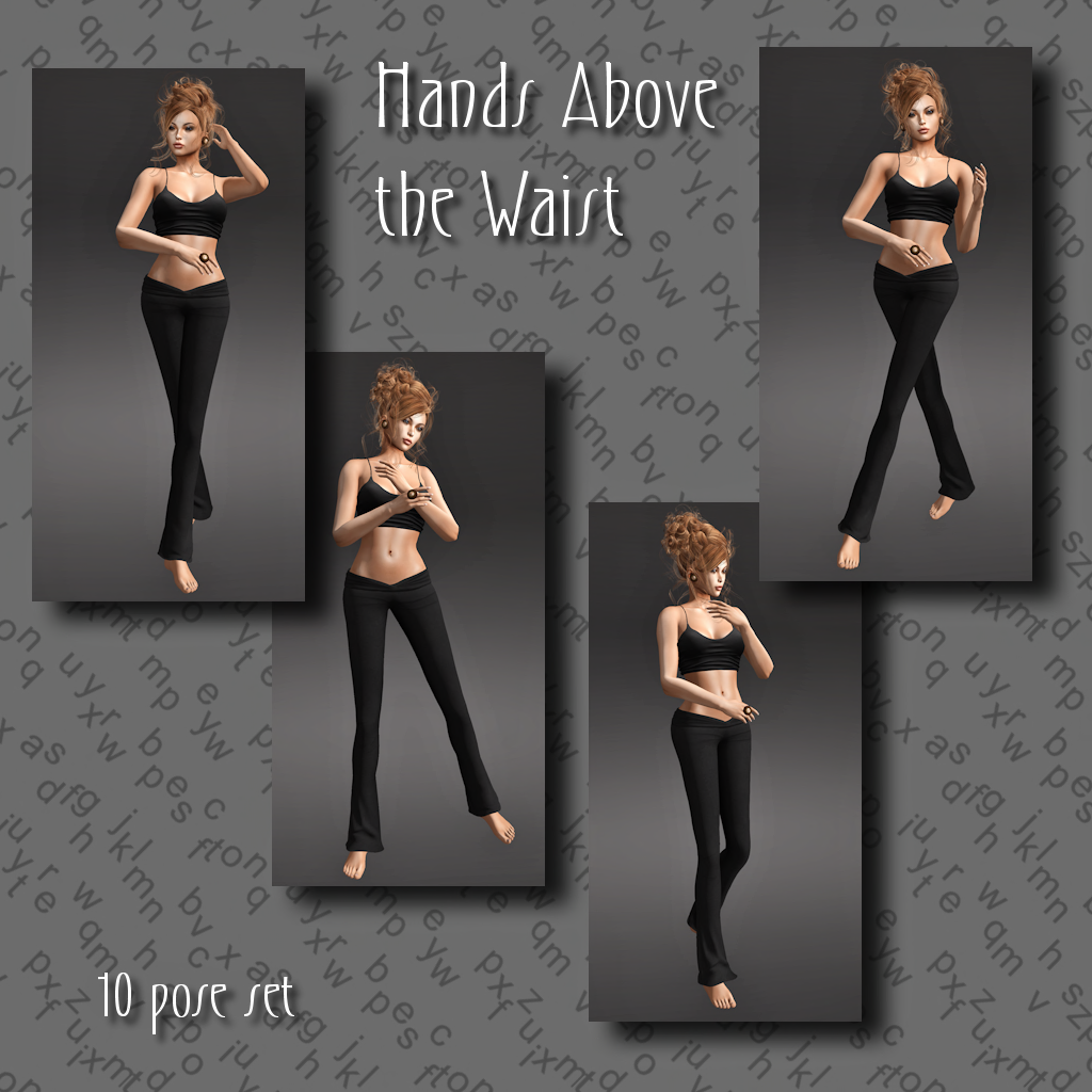 Above the Waist Pose Set [10] | Kitely