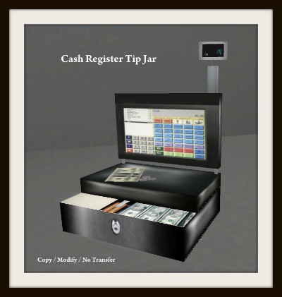 Cash Register with Tip Jar | Kitely
