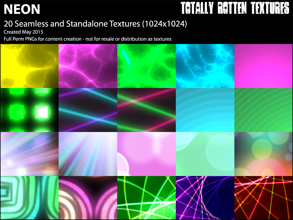Neon Textures | Kitely