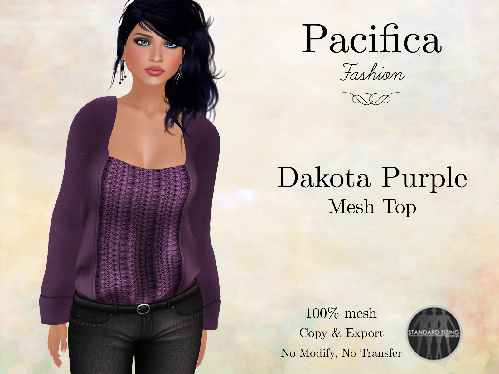 Pacifica Fashion - Dakota Mesh Top | Kitely