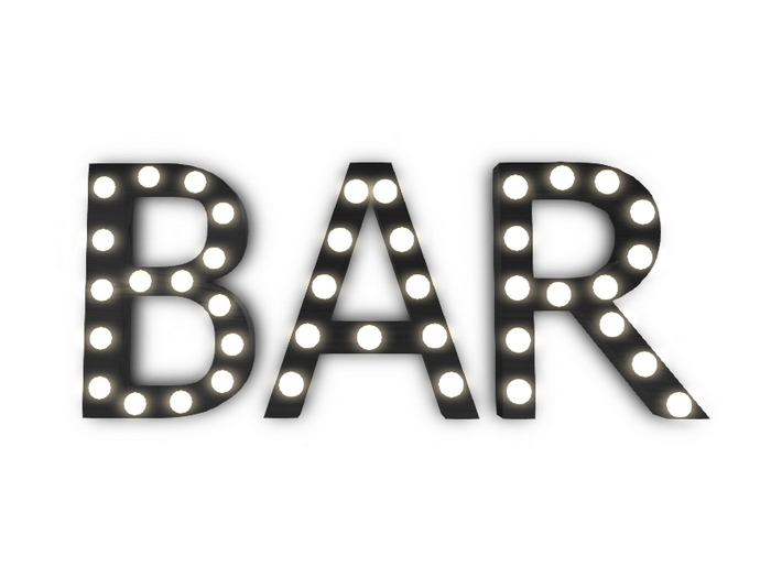 [Px] "BAR" Marquee Sign | Kitely