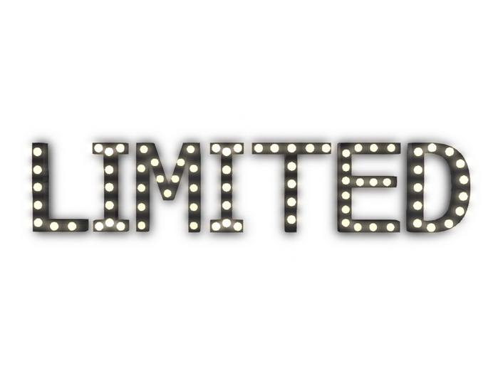 [Px] "LIMITED" Marquee Sign | Kitely