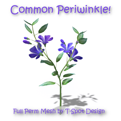 T-Spot Mesh - Common Periwinkle - Full Perm | Kitely