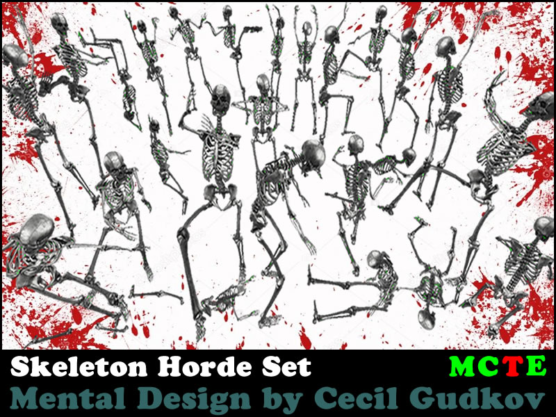 Skeleton Horde Set | Kitely