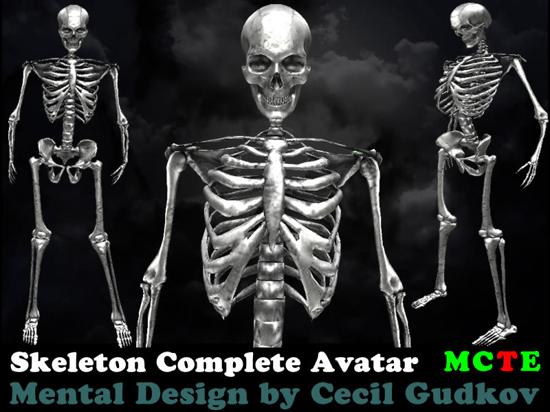 Skeleton Complete Avatar | Kitely