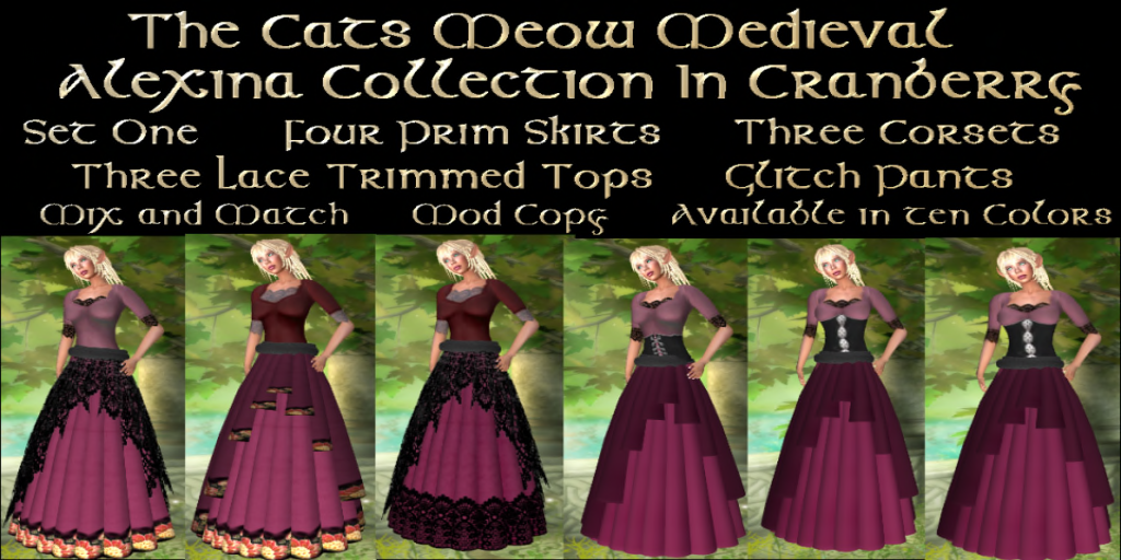 TCM Medieval- Alexina Collection Multi Part Outfit | Kitely