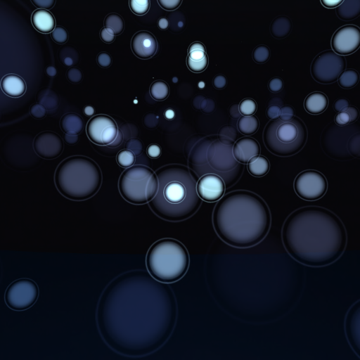 Particle Bounce Blue Ringed Ball Large BOX | Kitely
