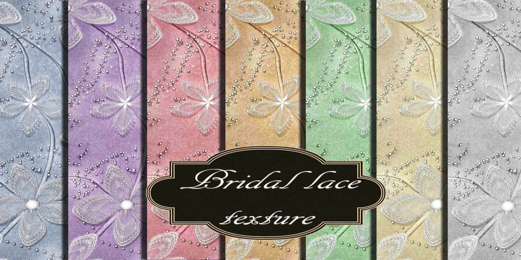 Daisies Bridal Luxury Lace texture (No seamless) | Kitely