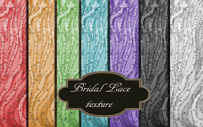 Extravagantly Embellished Bridal Lace texture (No seamless) | Kitely