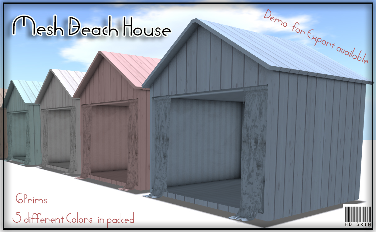 Beach House-5 different Colors | Kitely