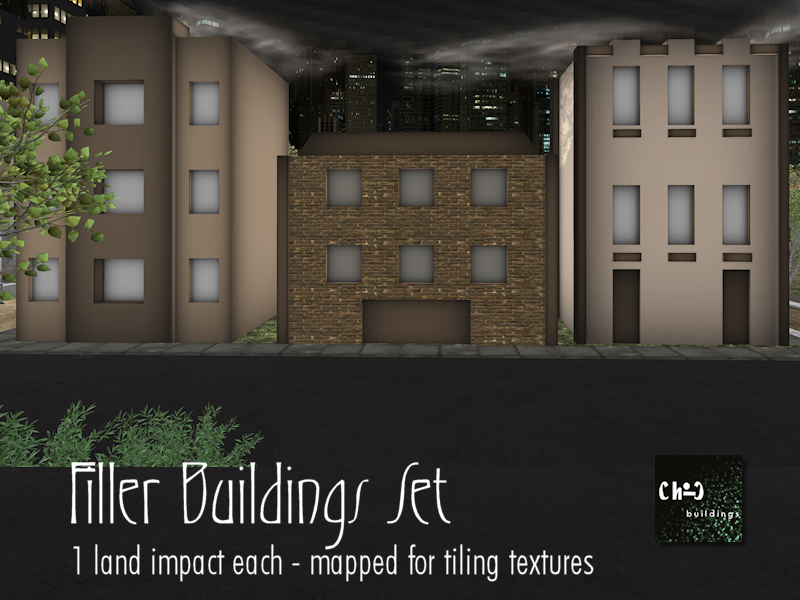 High LOD Filler Buildings | Kitely