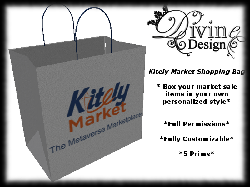 Kitely Market Shopping Bag - Full Perms | Kitely