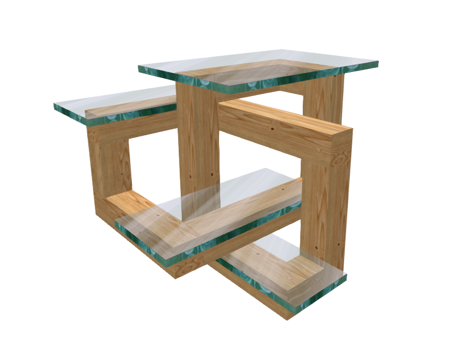 [Px] Trifoil Optical Illusion Table | Kitely