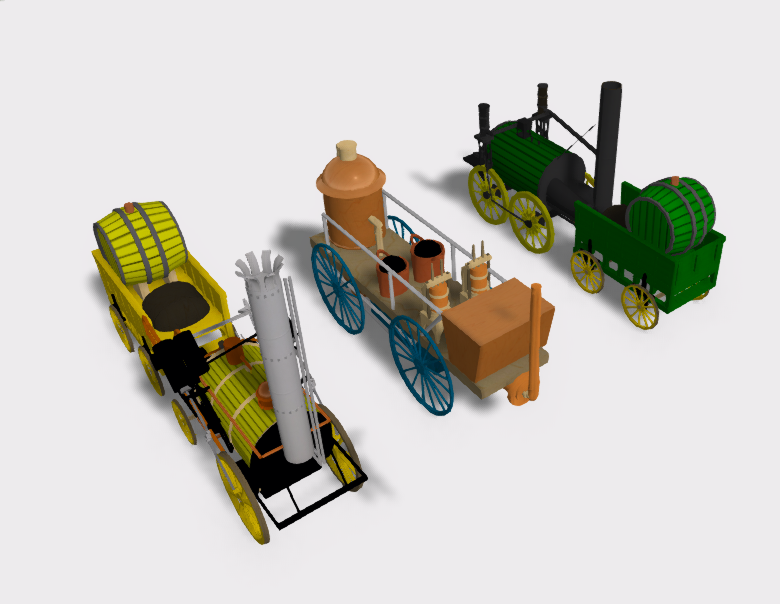 Rainhill Trials locomotives | Kitely