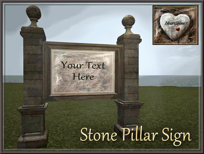 Ball Top Stone Sign Board | Kitely