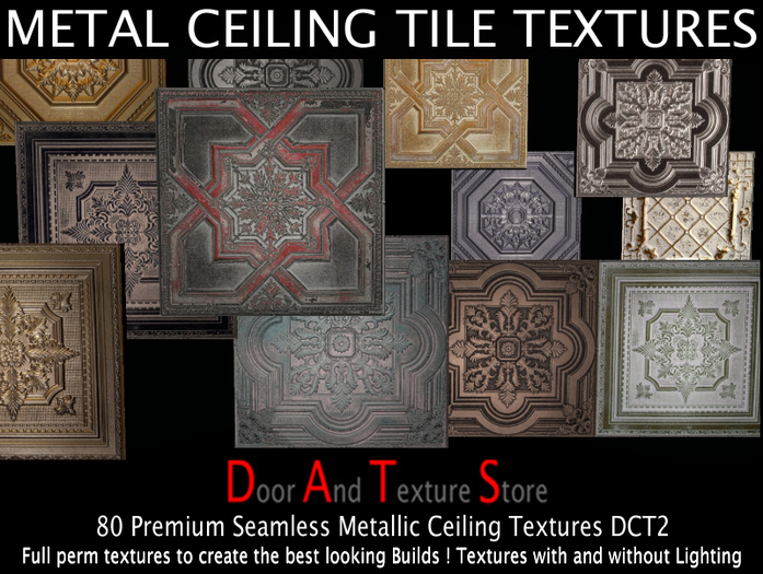 DATS METAL TILE CEILING TEXTURES 2 | Kitely