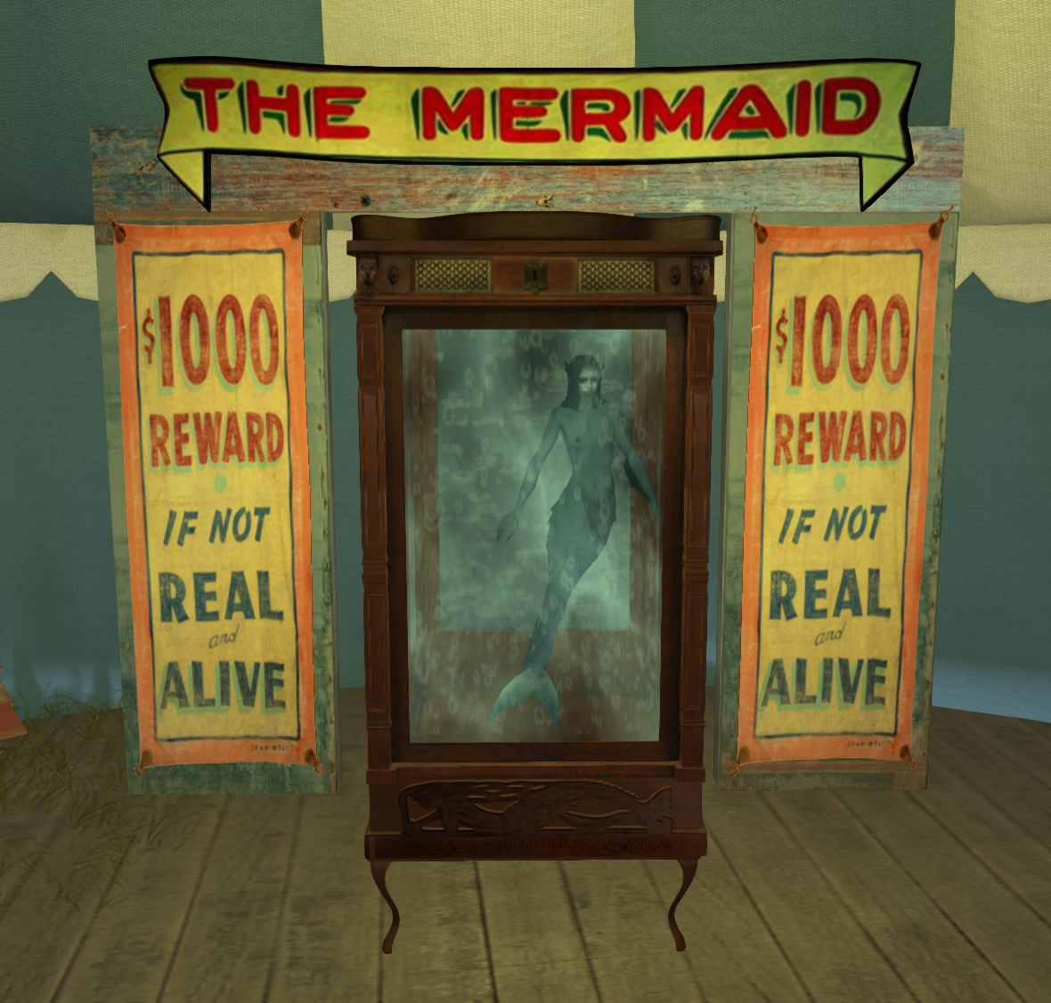 SIDESHOW MERMAID | Kitely