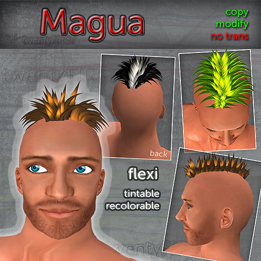 Magua hair - 44 colors in 7 packs | Kitely