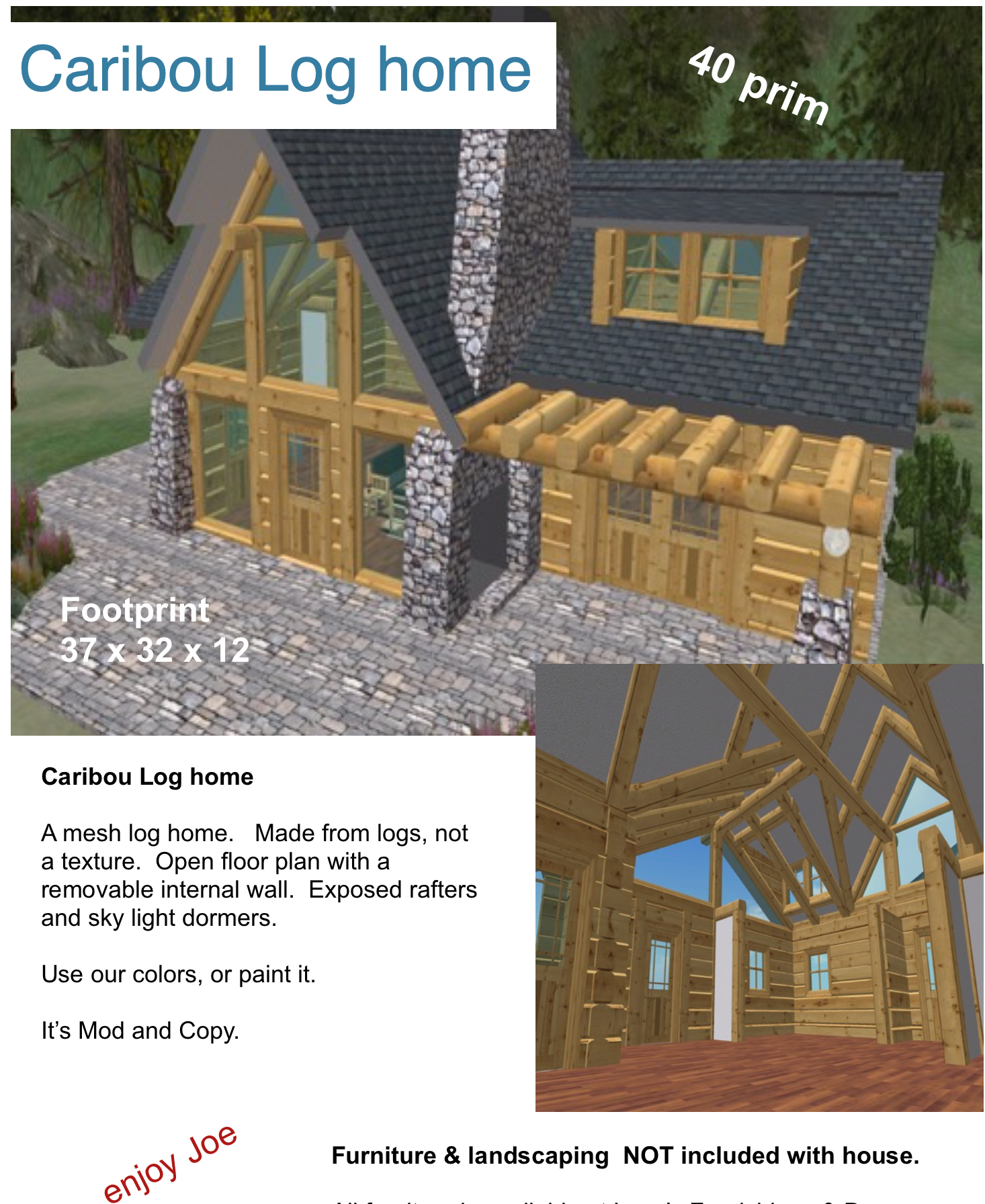Caribou Log home | Kitely