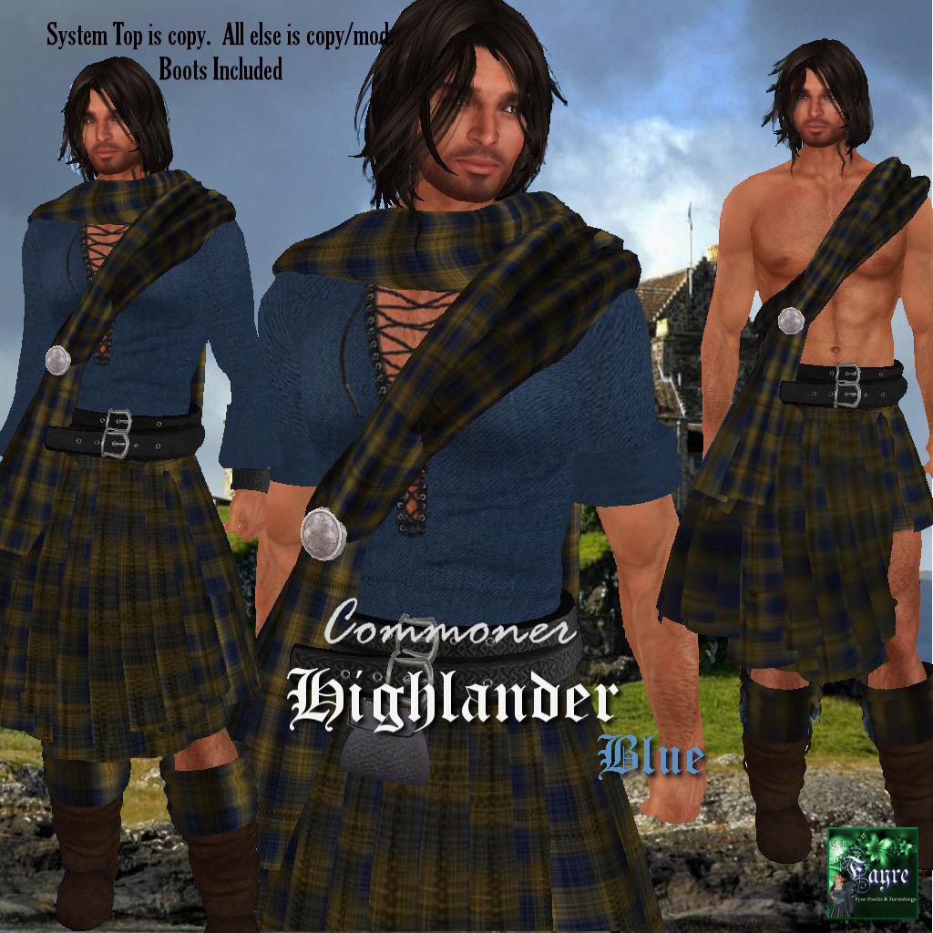 CF Highlander Outfit in 7 Colors | Kitely