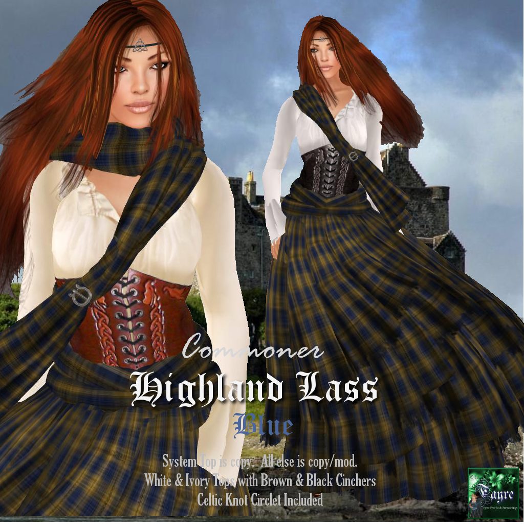 CF Highland Lass in 7 Colors | Kitely