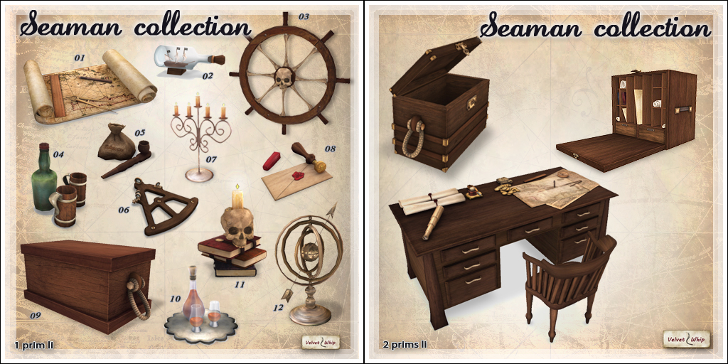 [V/W] Seaman collection | Kitely