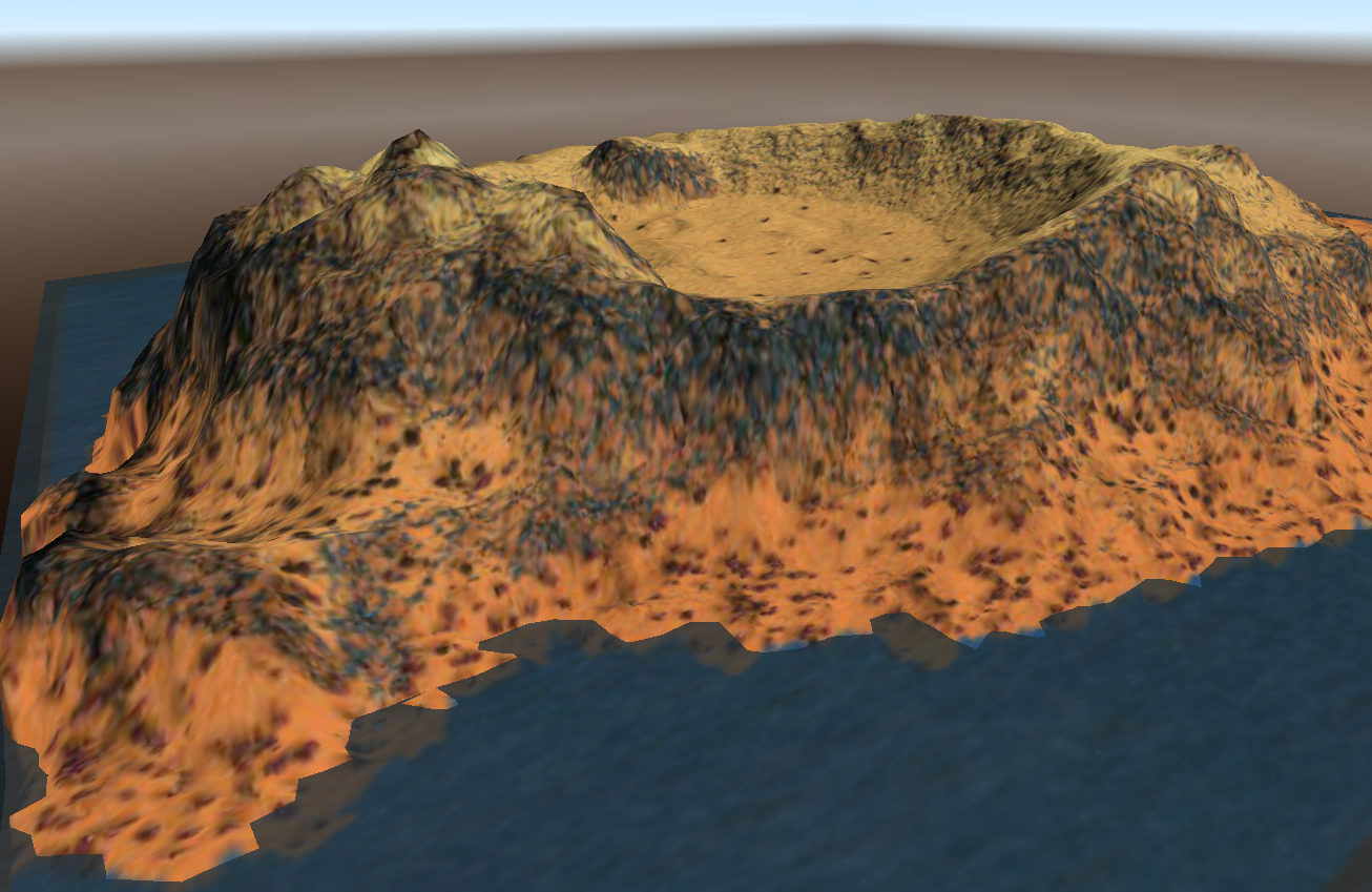 Land - Corvo Volcano Island - Mesh | Kitely