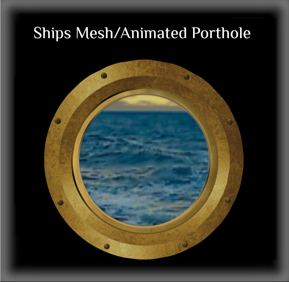 Ships Brass Porthole Window Mesh | Kitely