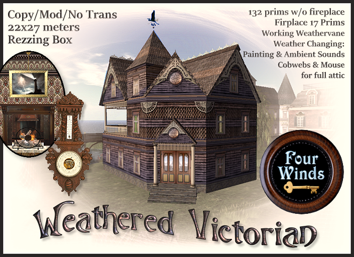 Four Winds - Weathered Victorian House | Kitely