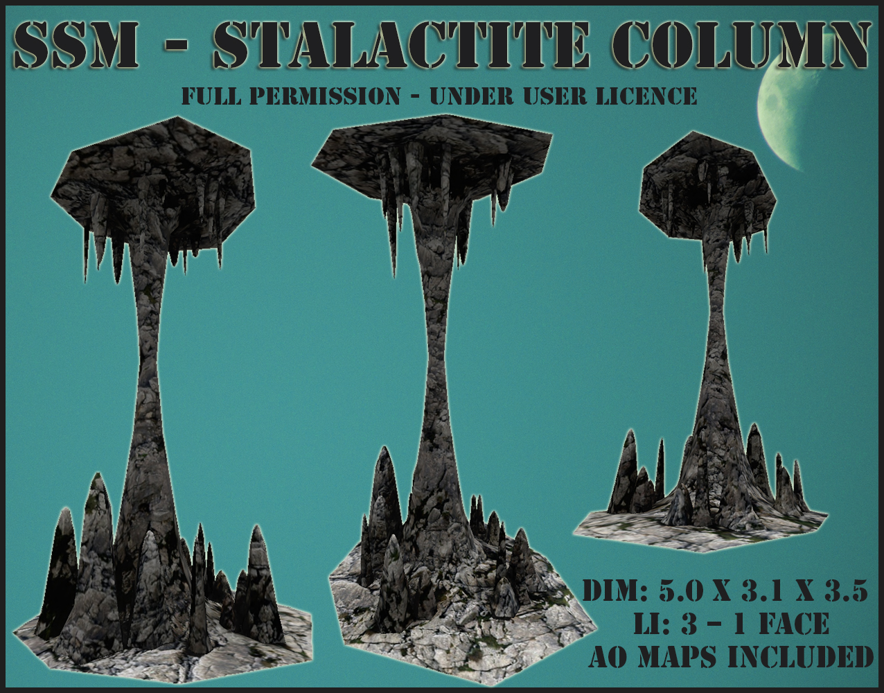 SSM - Stalactite Column | Kitely