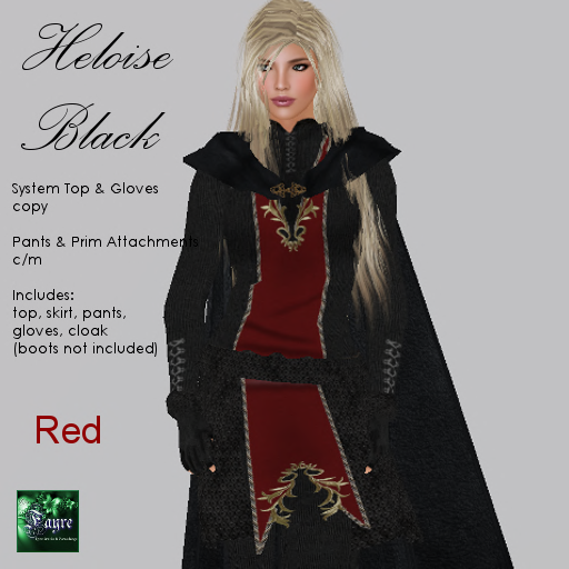 CF Heloise Shieldmaiden Black (medieval) 9 Colors | Kitely