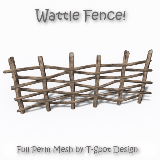 T-Spot Mesh - Wattle Fence - Full Perm | Kitely