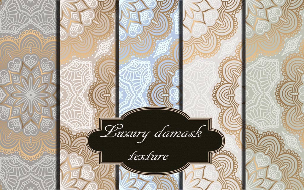Luxury damask soft texture *SEAMLESS* | Kitely