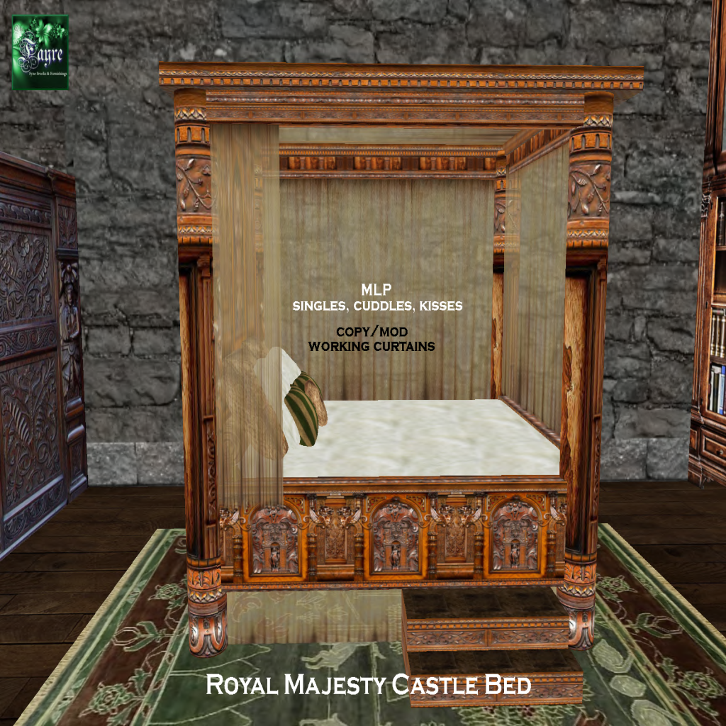 CF Royal Majesty Castle Bed (box) | Kitely