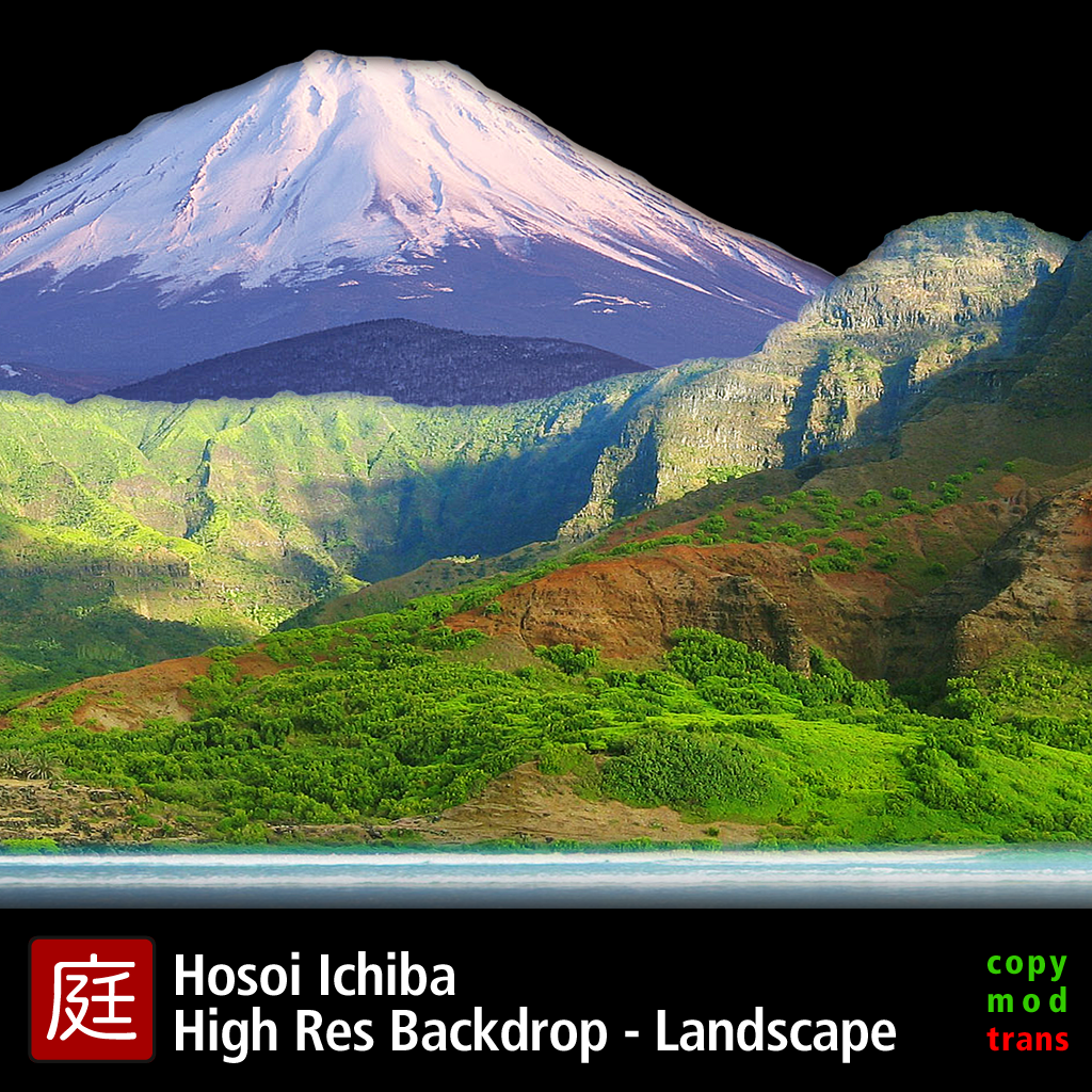 High Res Backdrop - Asian Landscape | Kitely