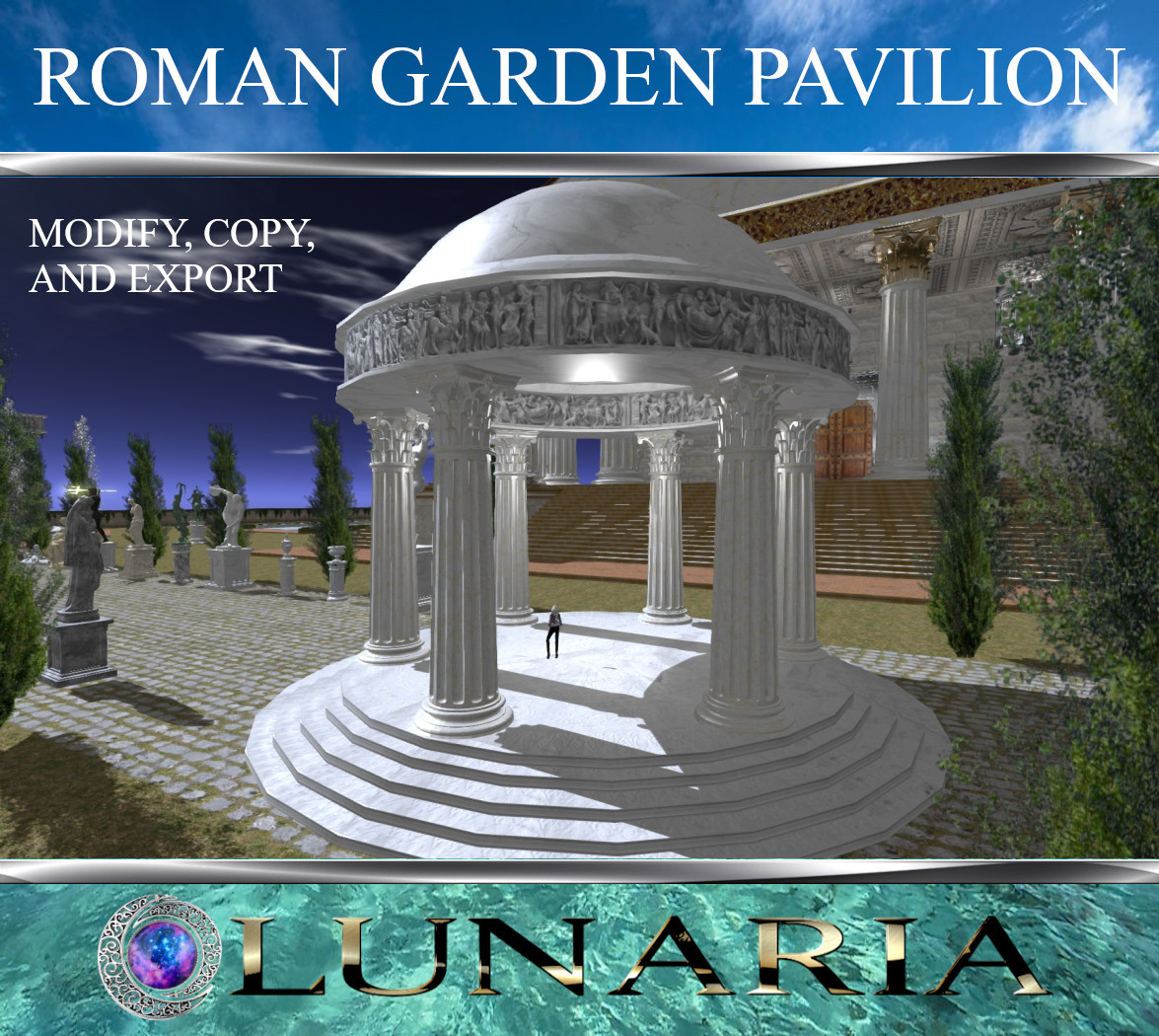 Greek and Roman Garden Pavilion | Kitely