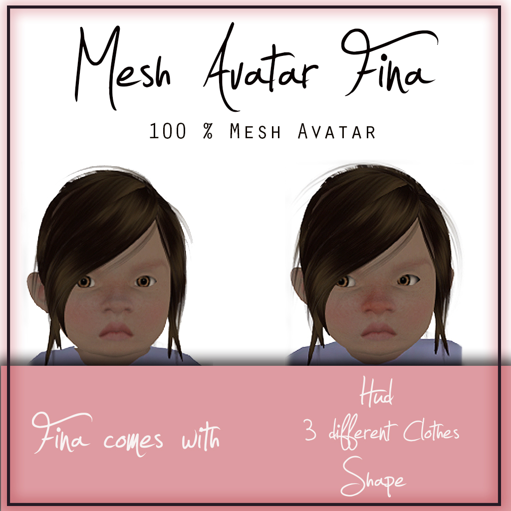Fina Mesh Avatar - updated-Box-r | Kitely