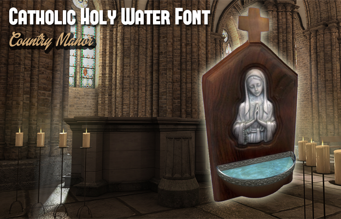 Catholic Holy Water Font | Kitely