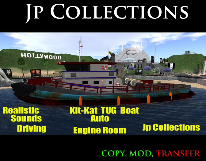 Boxed Kit-Kat Tug Boat (UNPACK) | Kitely