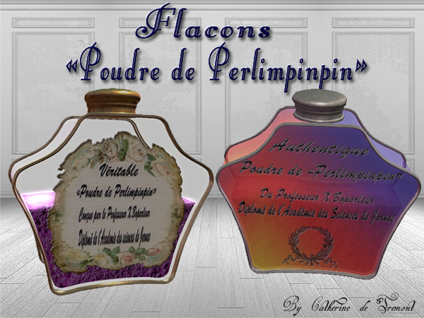 *CdT* Flacons Poudre de Perlimpinpin | Kitely