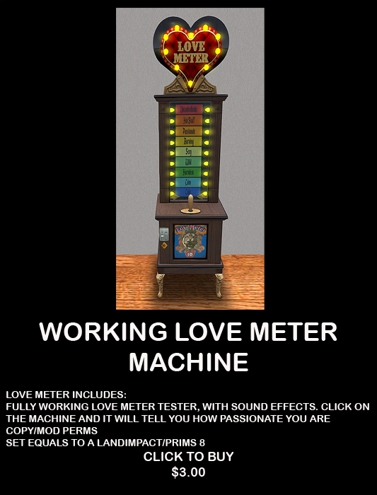 Fun Arcade Love Meter Testing Machine | Kitely