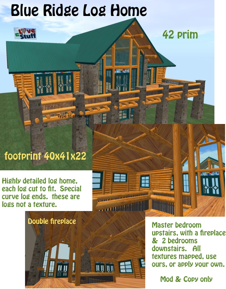 Blue Ridge Log Cabin Home | Kitely