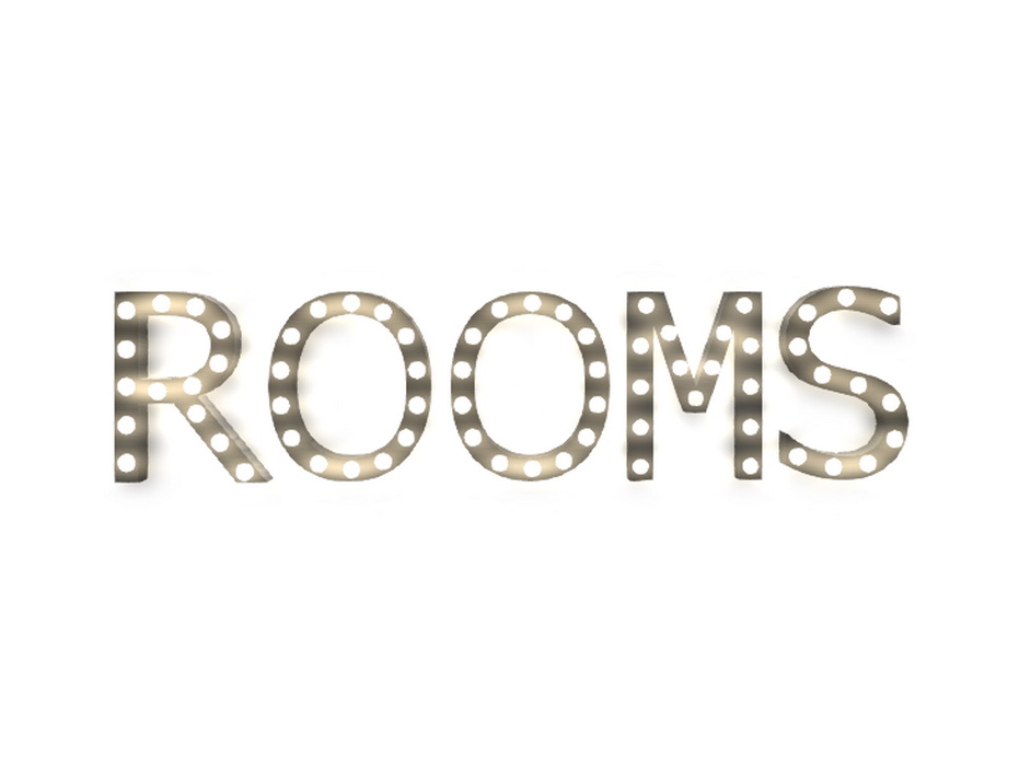 [Px] "ROOMS" Marquee Sign | Kitely