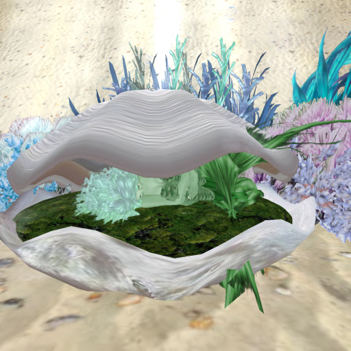 CF Undersea Collection - Mer Clam Shell Bed | Kitely